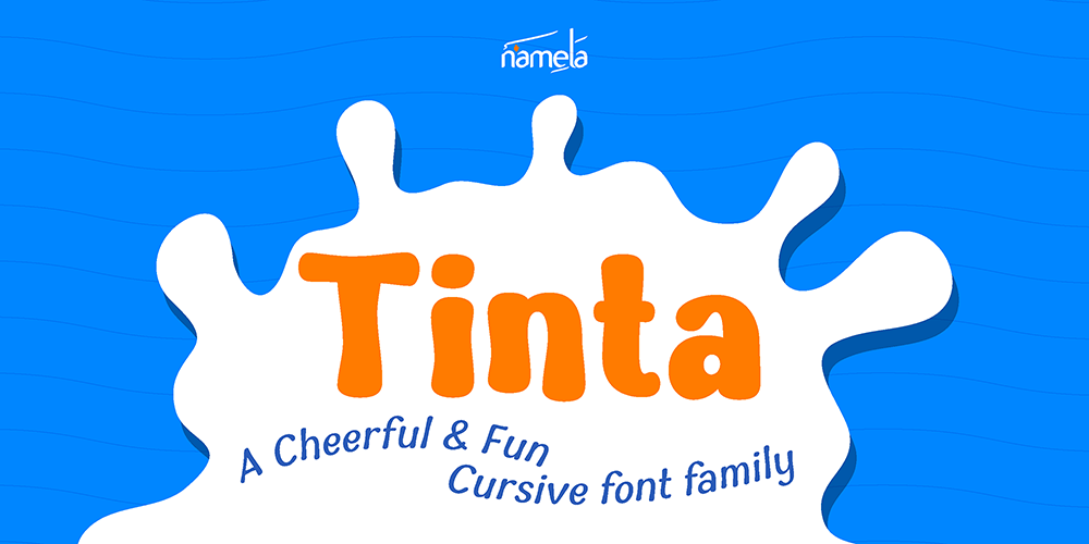 Tinta Font - Bold - Namela Type