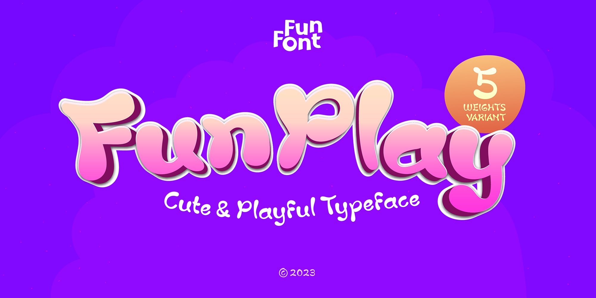 Fun Play Font, Adds Joy to Your Designs with Cute and Playful font
