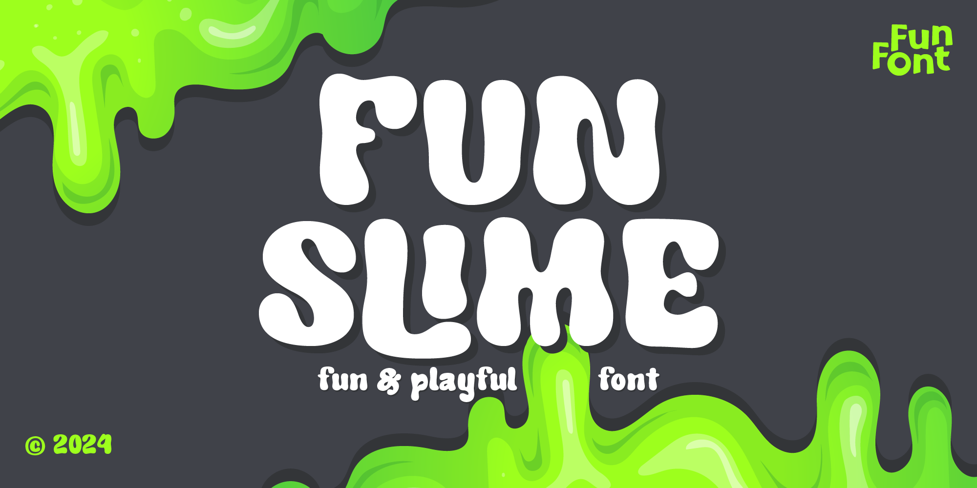 Discover Fun Slime Font – Lively, Gooey Typeface for Kids Designs
